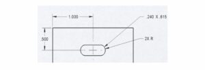 Slot Dimensioning - Basics, ASME Y14.5M - Punchlist Zero